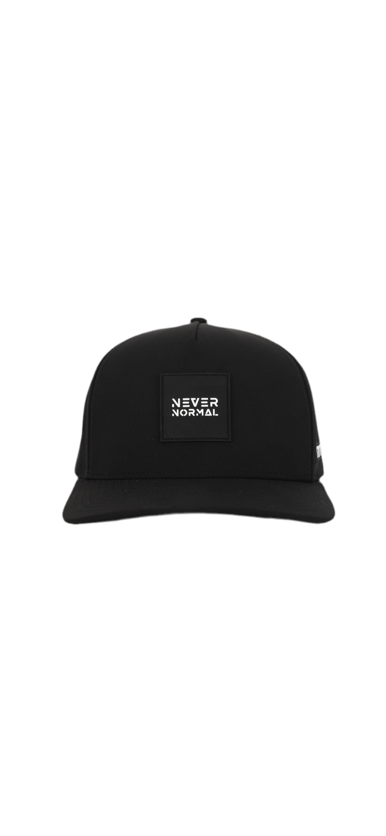 The Primero Black – Black Snapback Cap | Water-Resistant Hat – Never Normal